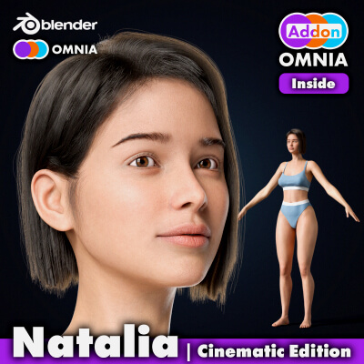Natalia - Realistic 3D Character - Cinematic Edition by TheCatEmpire