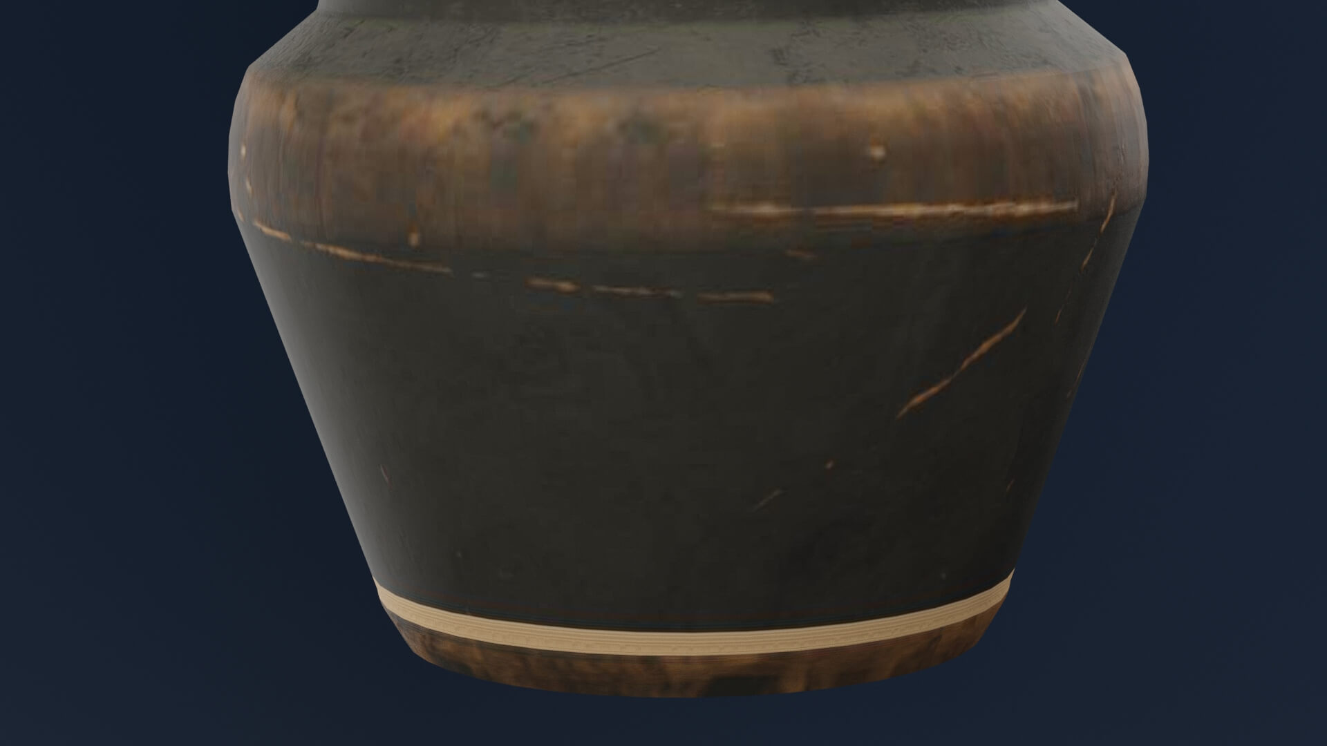 Ancient Egyptian Pot - 3D Model by thedazking