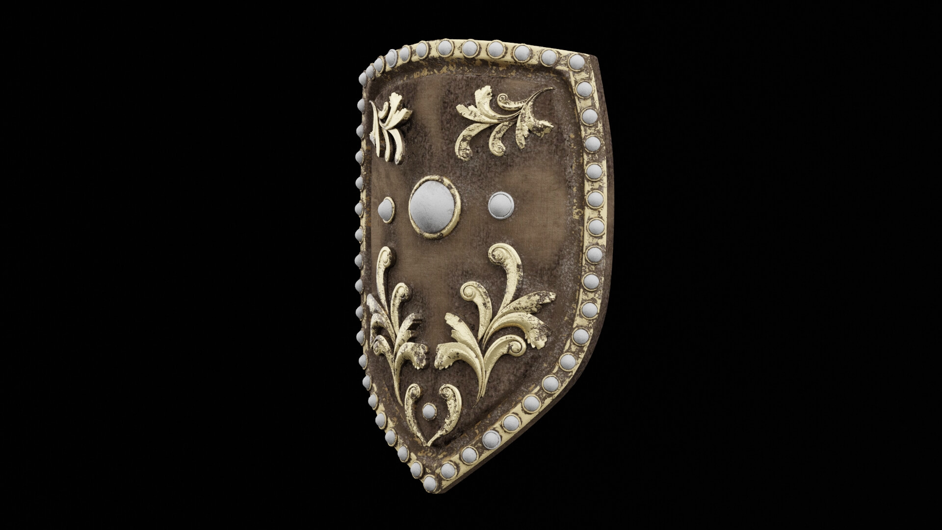 Ancient War Shield - 3D Model by thedazking