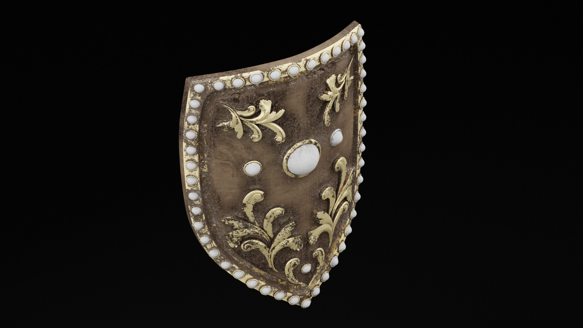 Ancient War Shield - 3D Model by thedazking