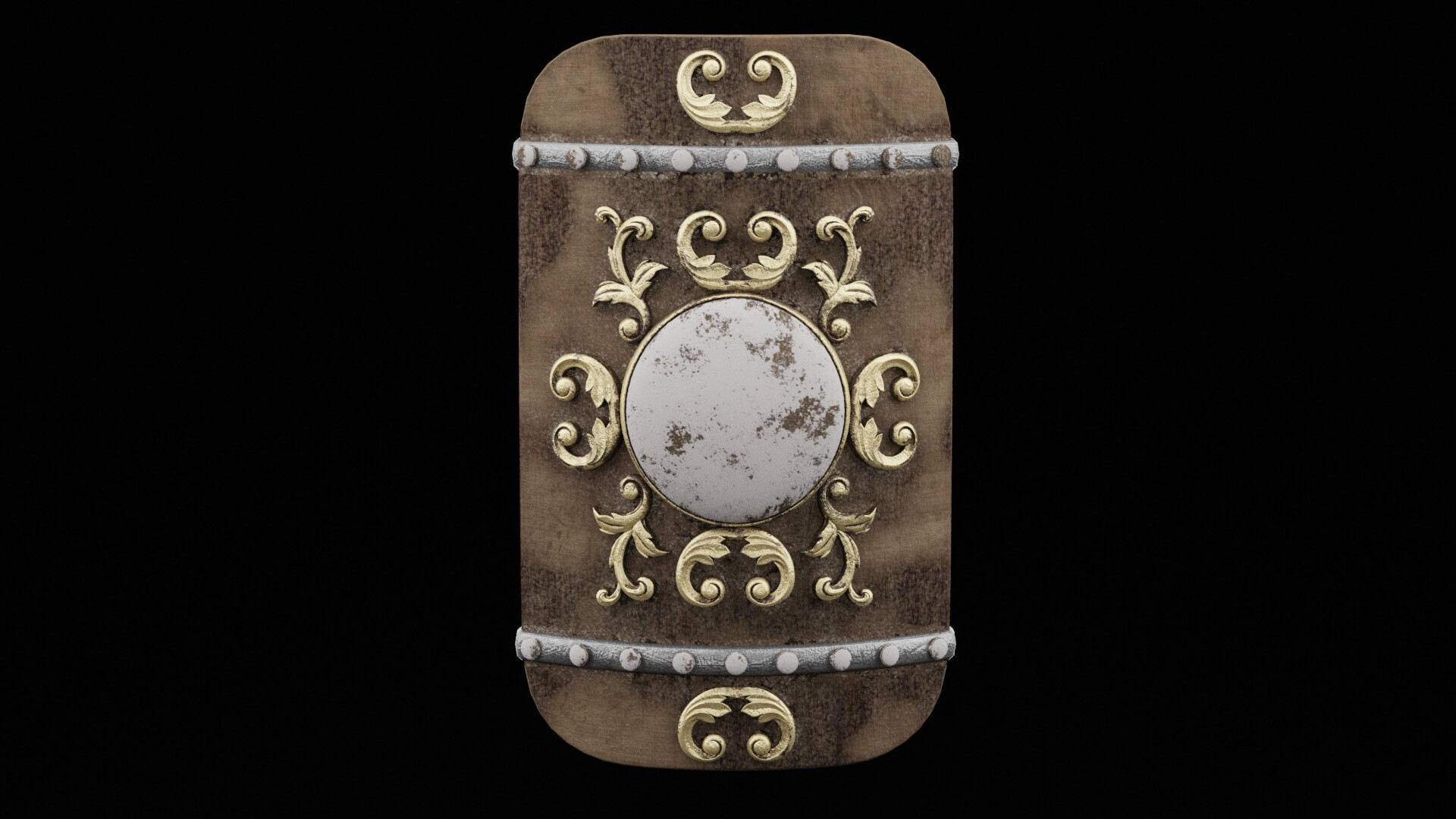 Ancient War Shield - 3D Model by thedazking