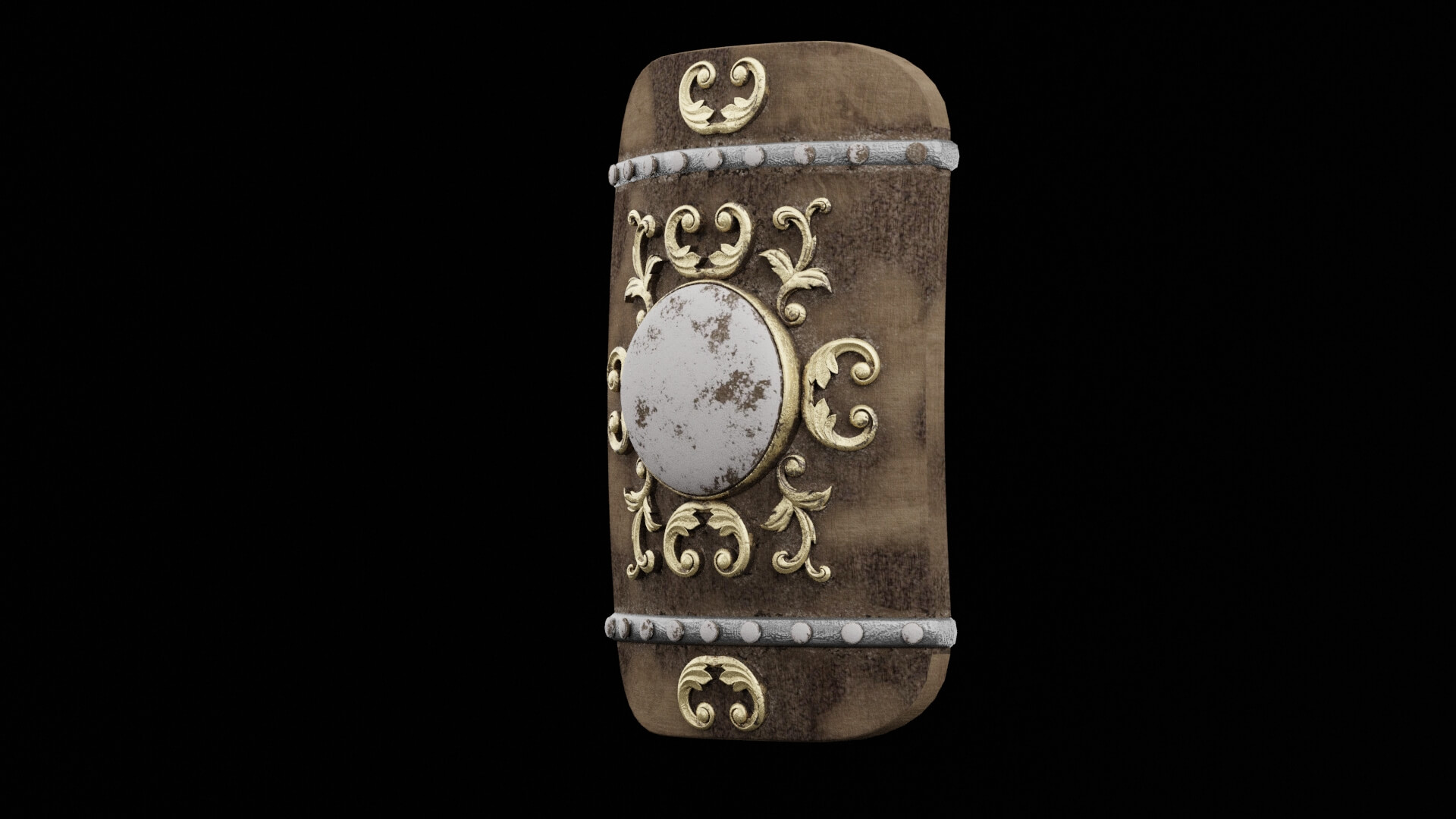 Ancient War Shield - 3D Model by thedazking