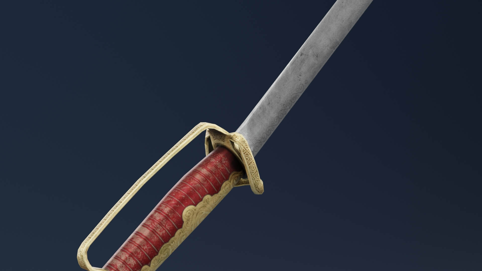 Ancient Sword - 3D Model by thedazking