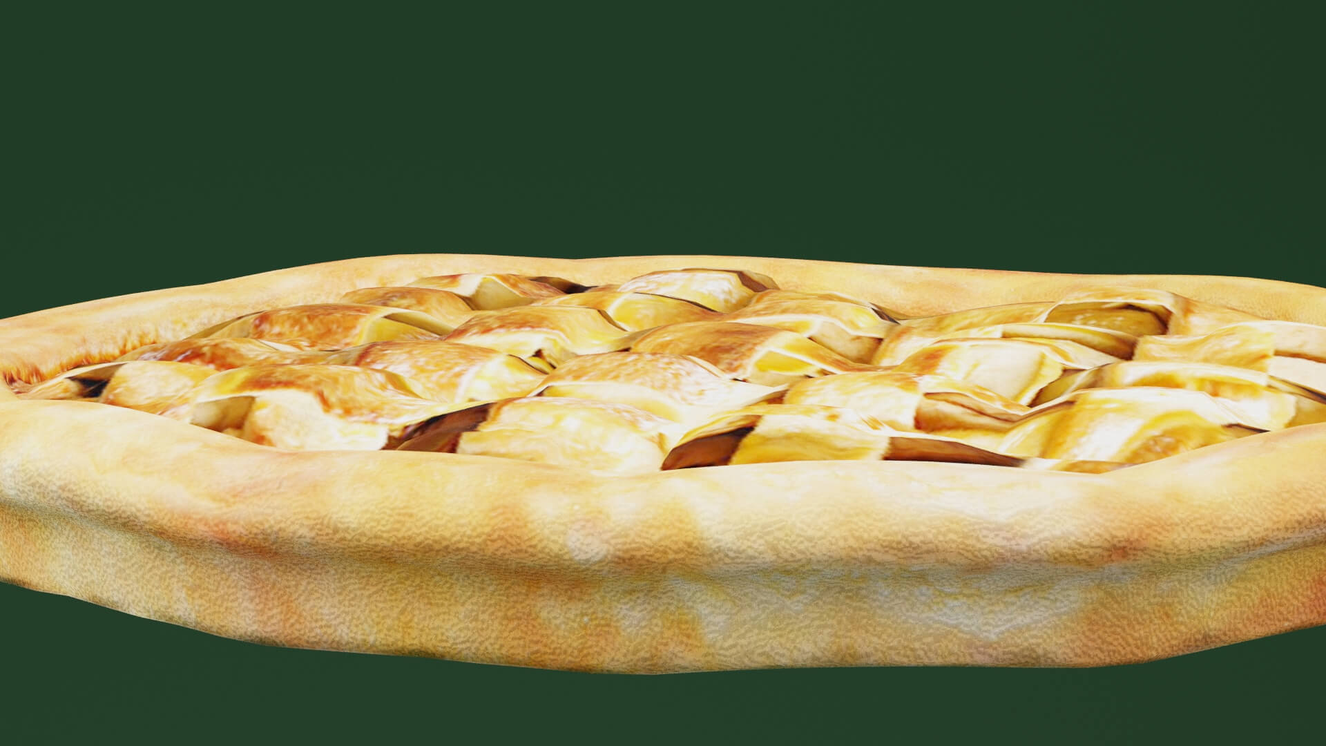 Apple Pie Dessert - 3D Model by thedazking
