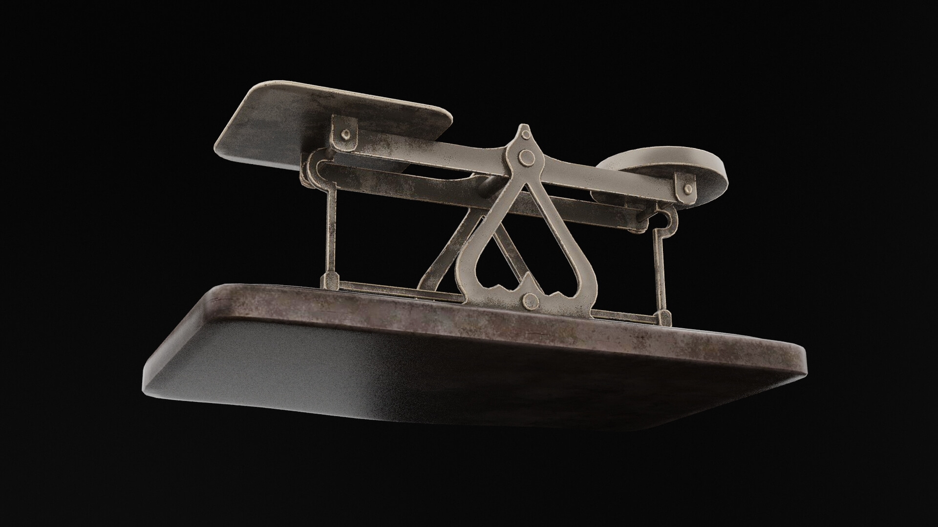 Balancing Scale - 3D Model by thedazking