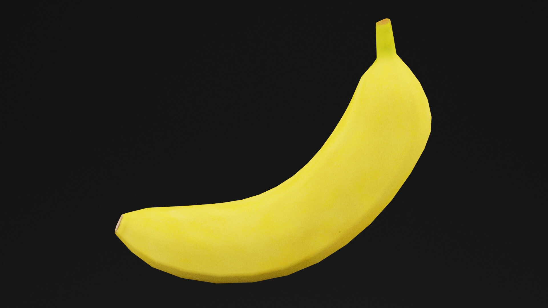 Banana Fruit - 3D Model by thedazking