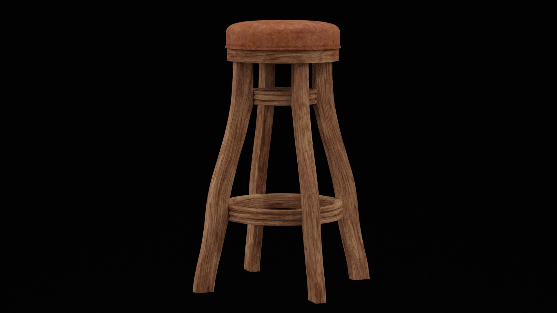 Bar Stool Chair - 3D Model by thedazking