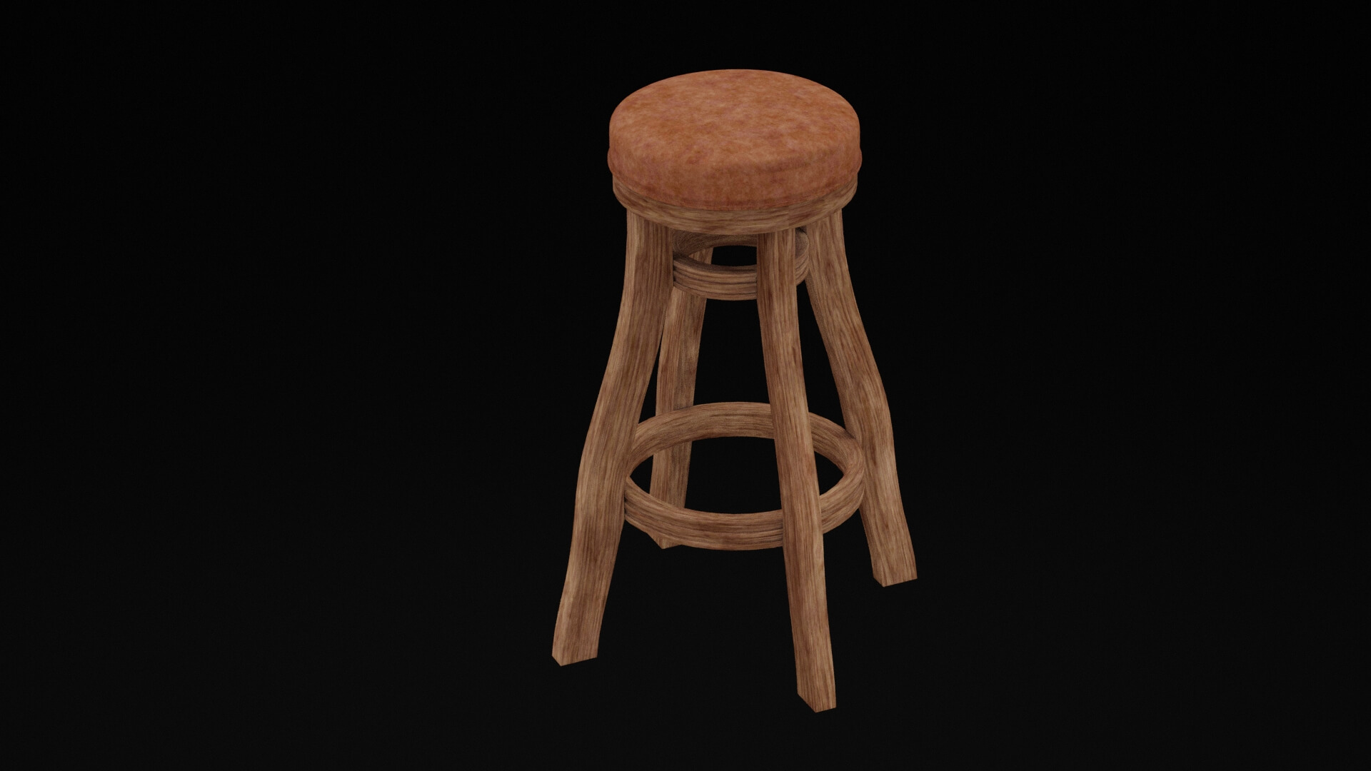 Bar Stool Chair - 3D Model by thedazking