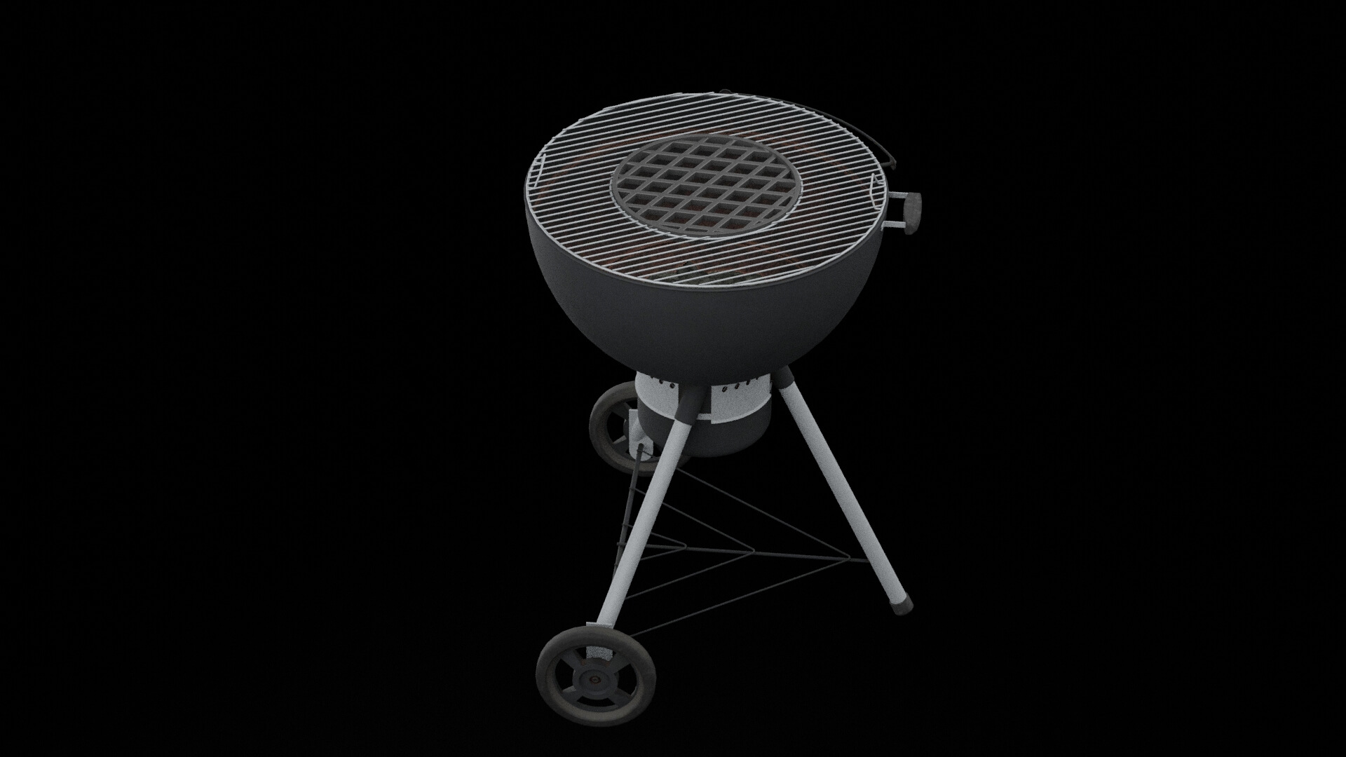 Barbecue Grill - 3D Model by thedazking