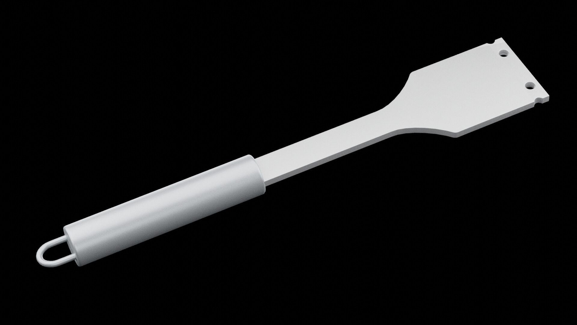 Barbecue Scraper - 3D Model by thedazking