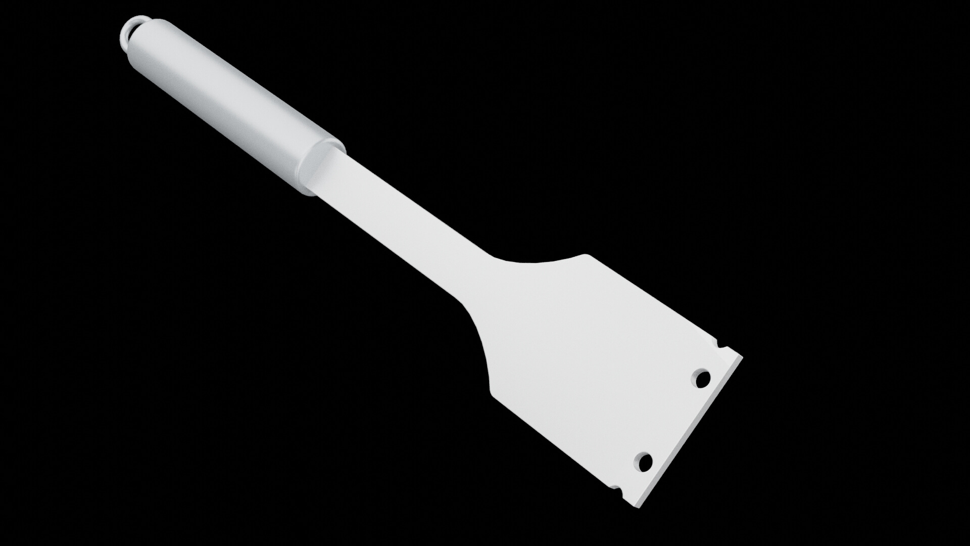 Barbecue Scraper - 3D Model by thedazking