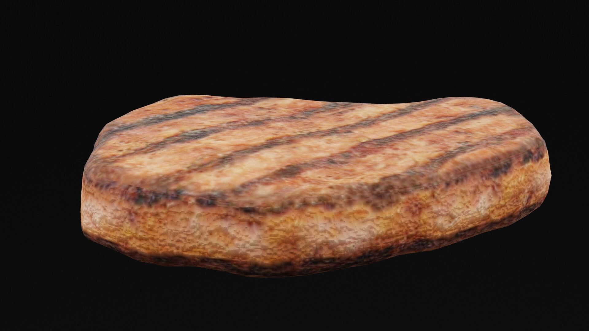 Beef Steak Food - 3D Model by thedazking