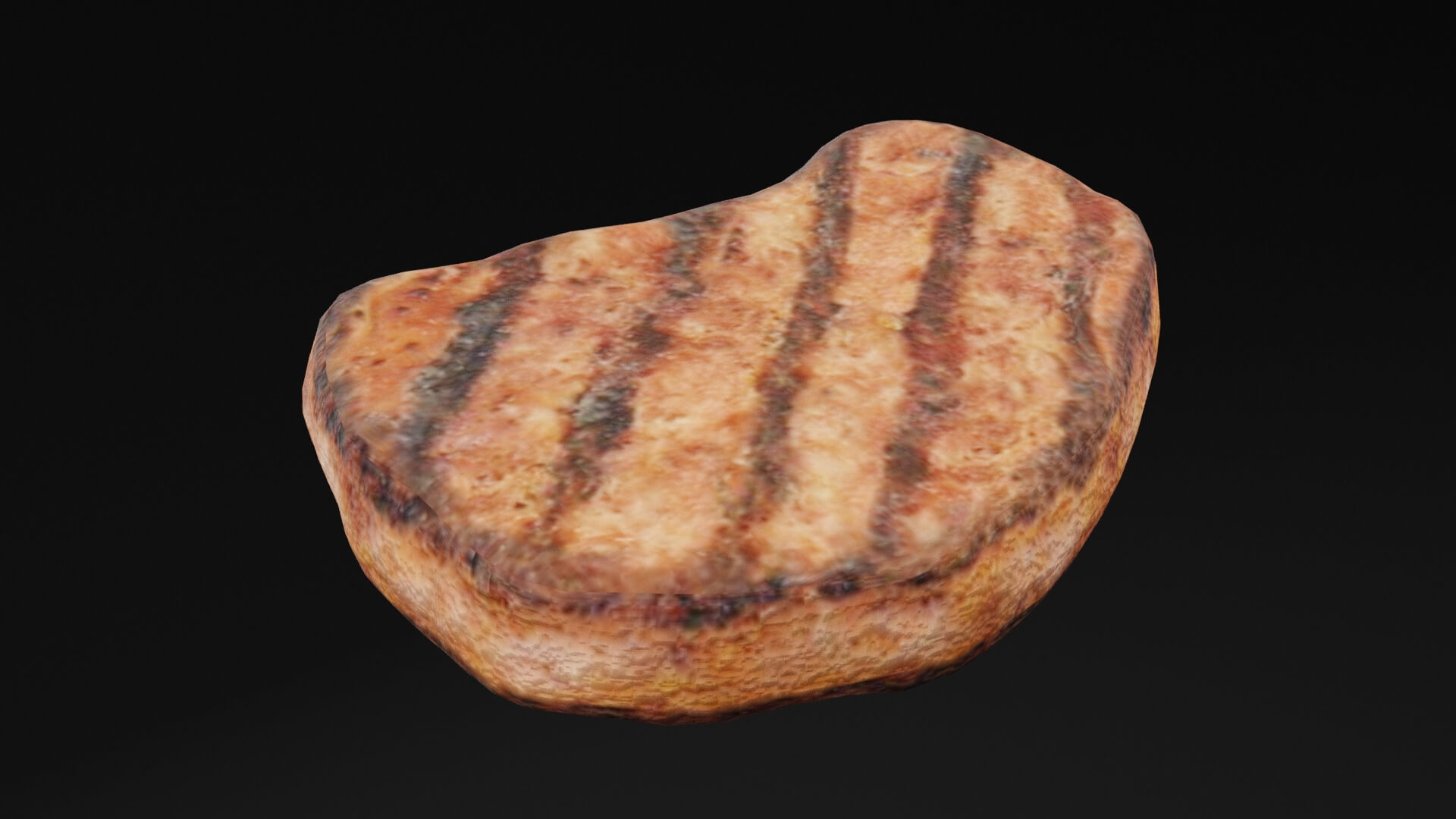 Beef Steak Food - 3D Model by thedazking