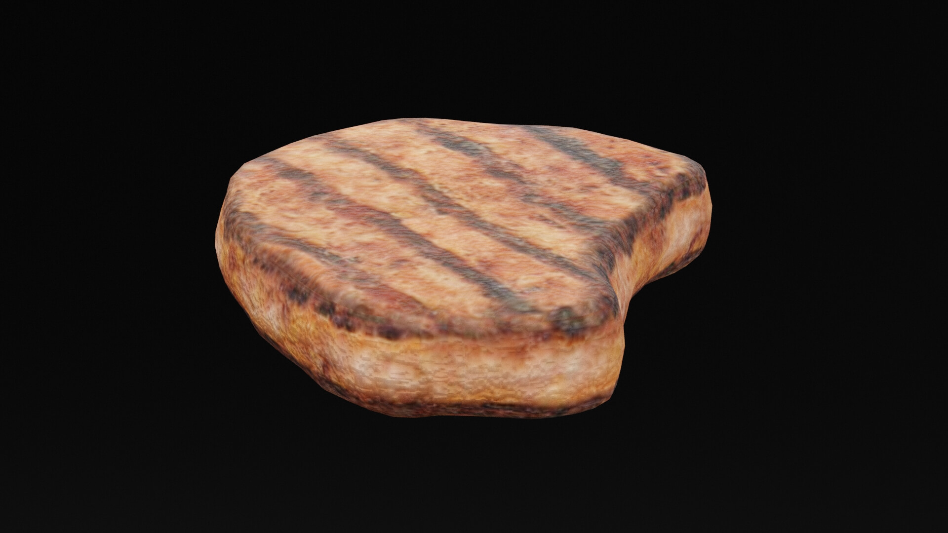 Beef Steak Food - 3D Model by thedazking