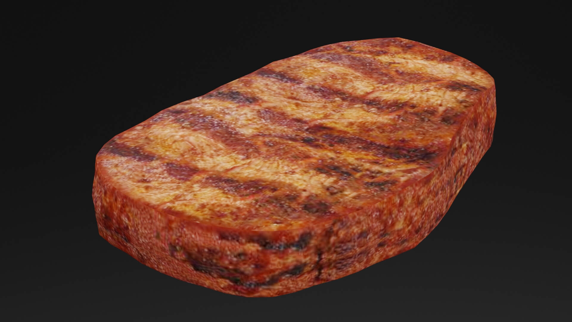 Beef Steak Food - 3D Model by thedazking