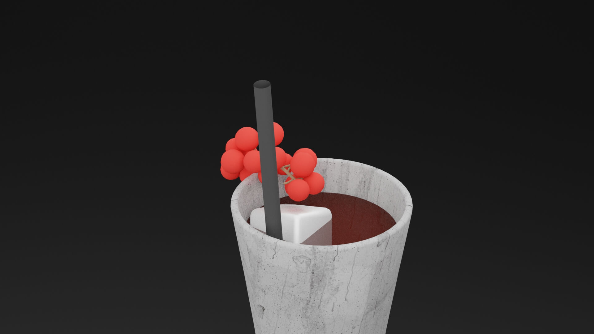 Berry Fizz Juice - 3D Model by thedazking