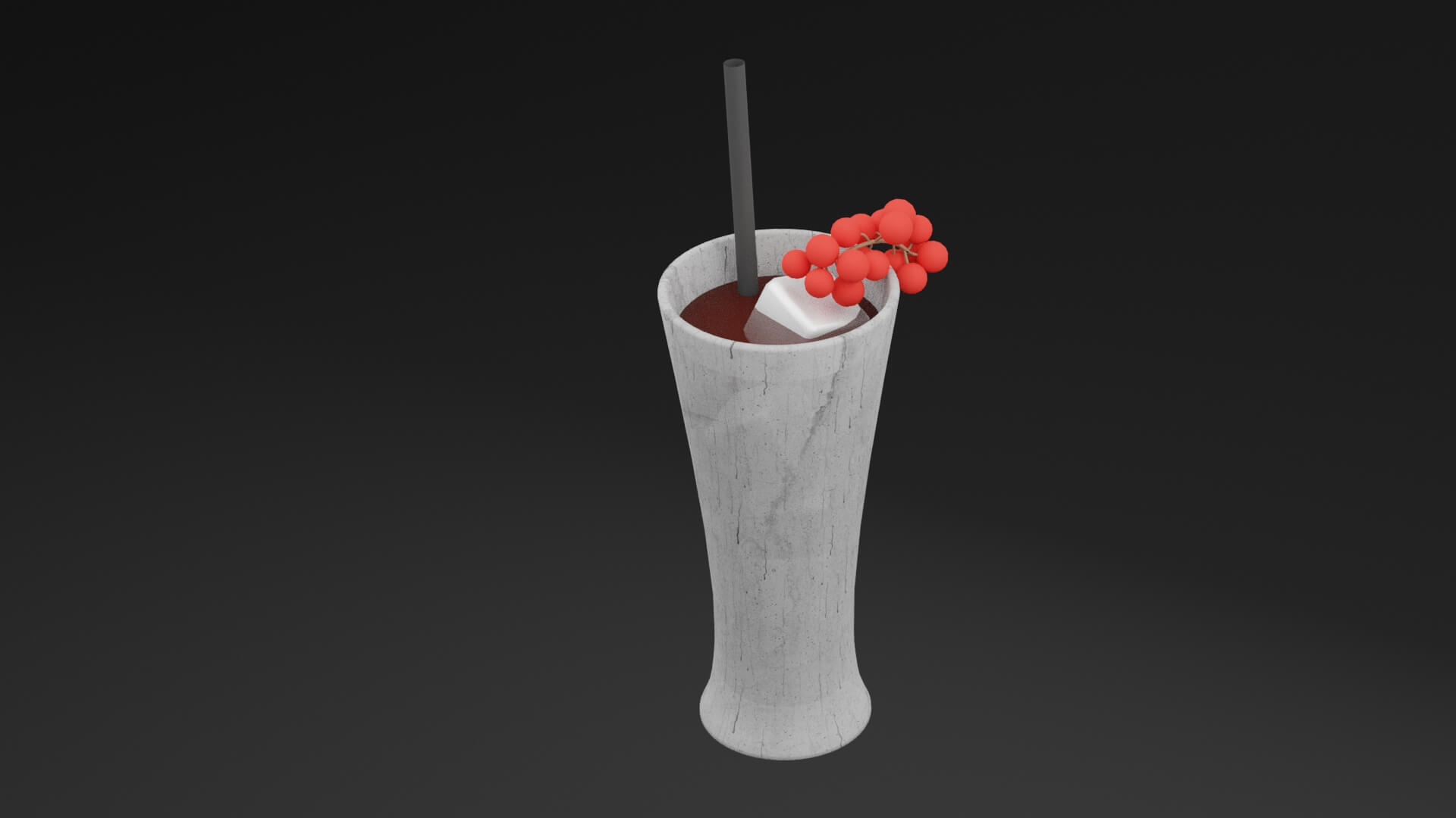 Berry Fizz Juice - 3D Model by thedazking