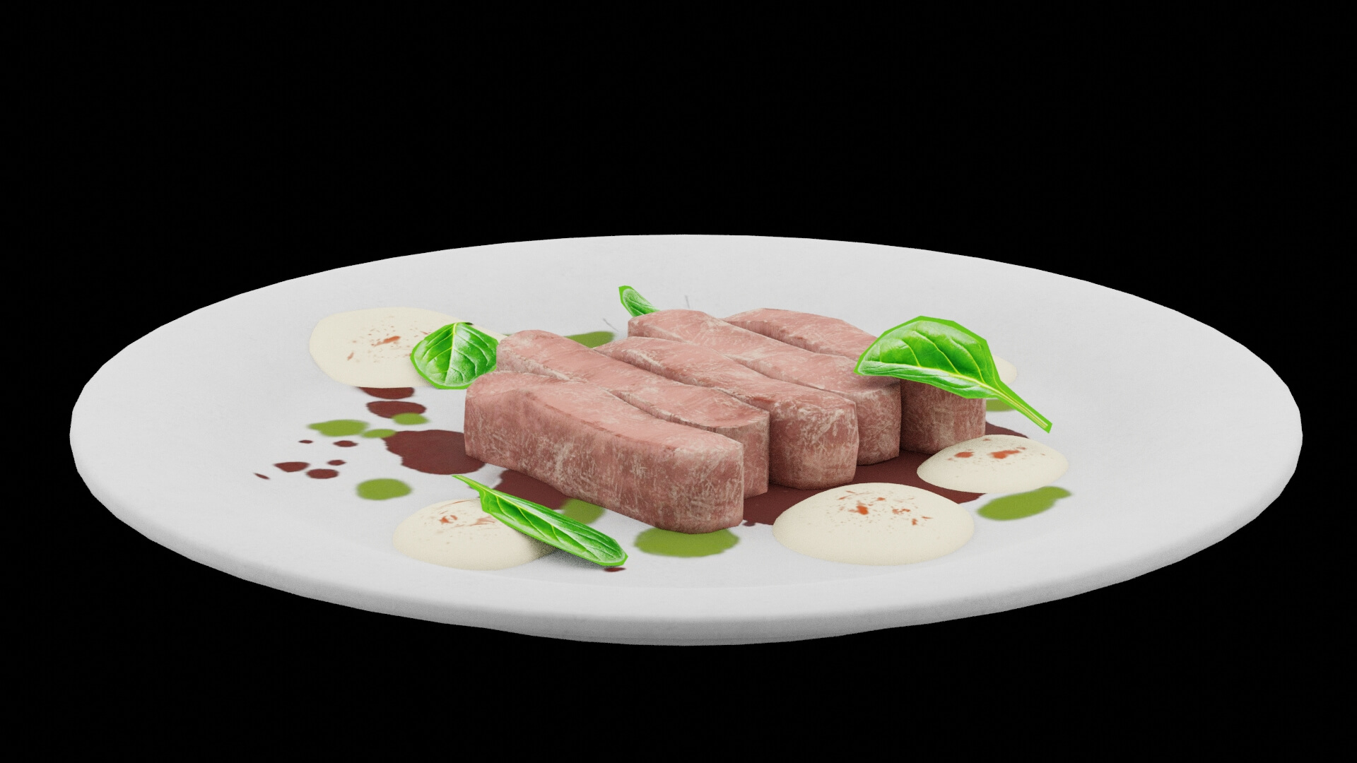 Black Angus Beef - 3D Model by thedazking