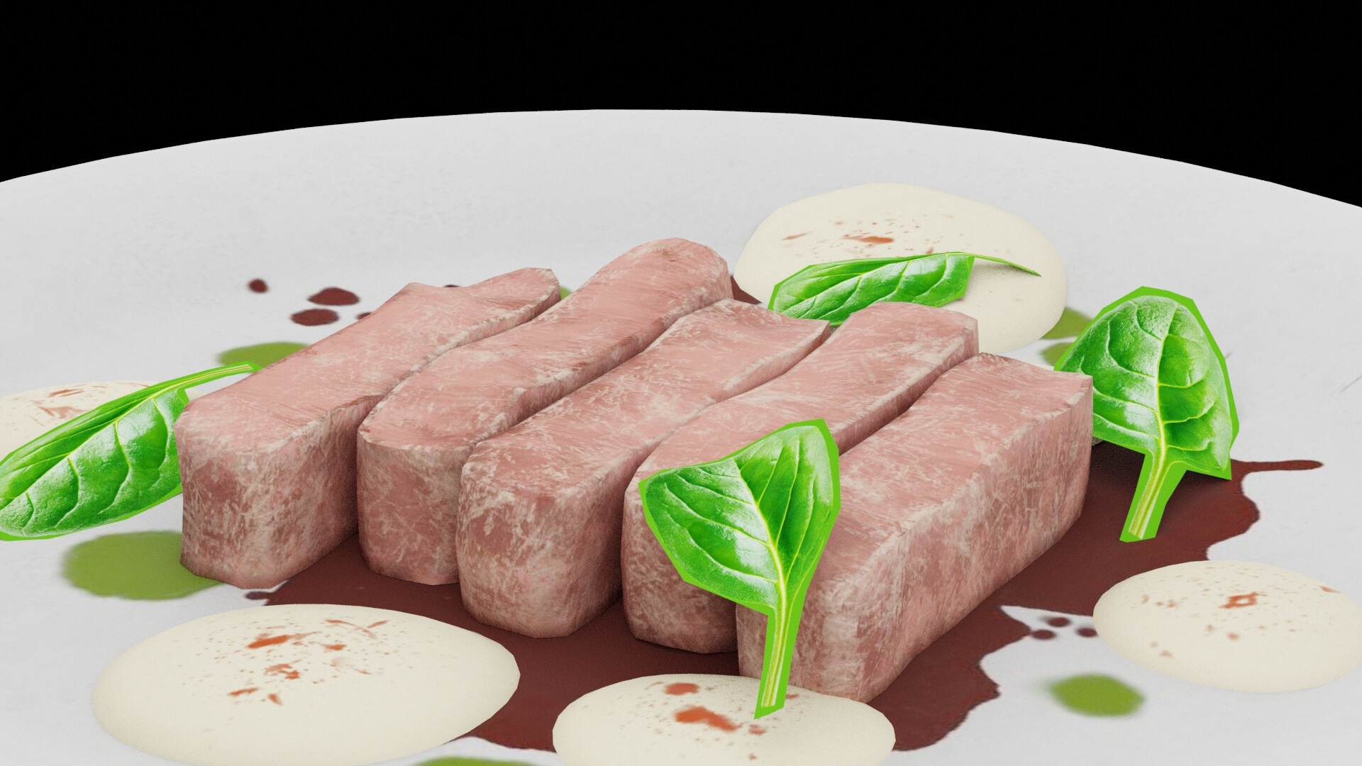 Black Angus Beef - 3D Model by thedazking