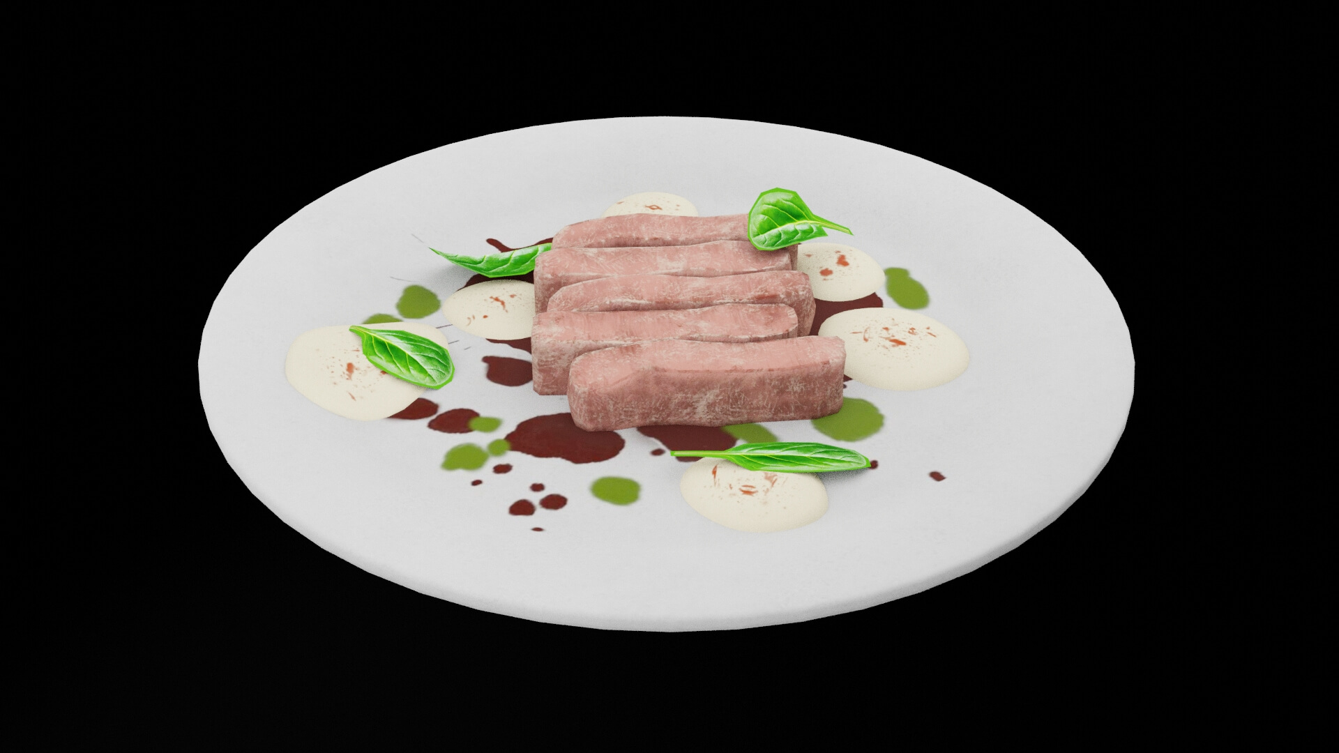 Black Angus Beef - 3D Model by thedazking