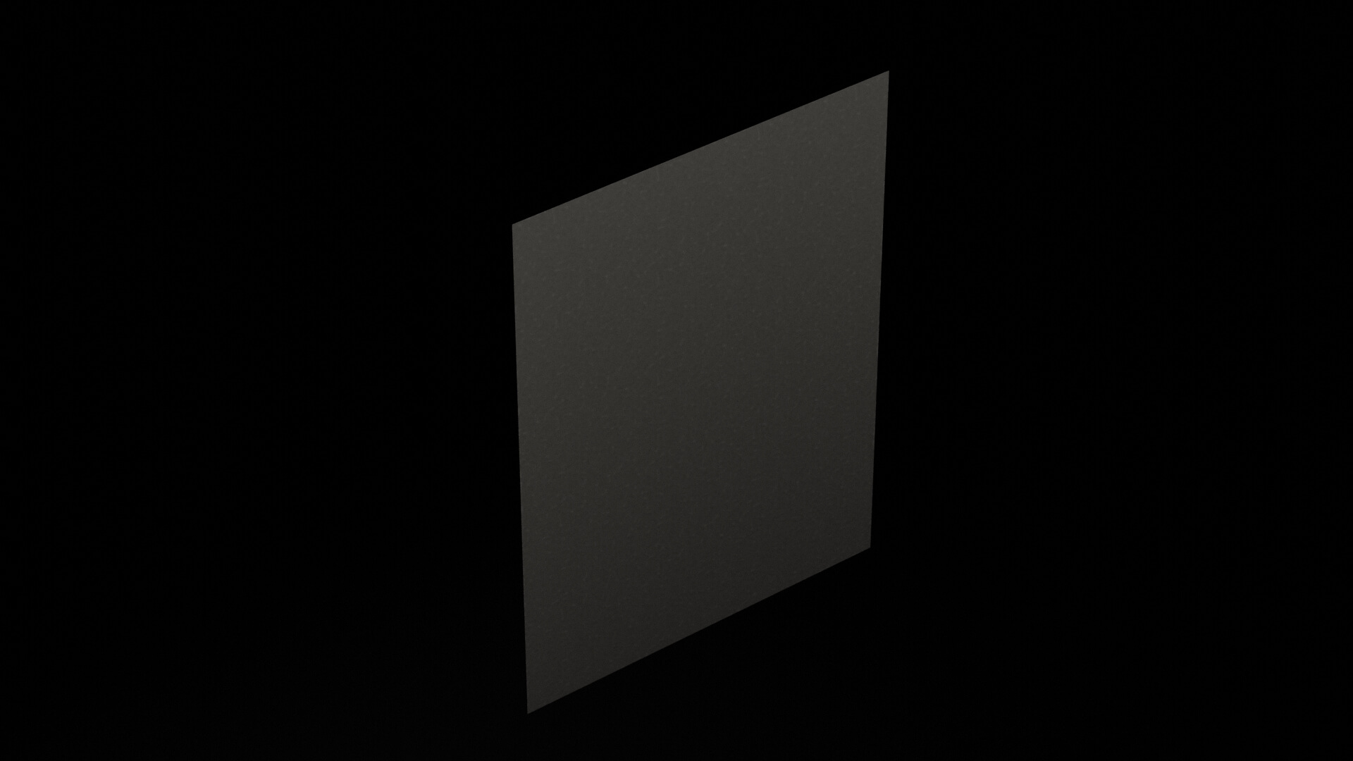 Black Construction Paper - 3D Model by thedazking