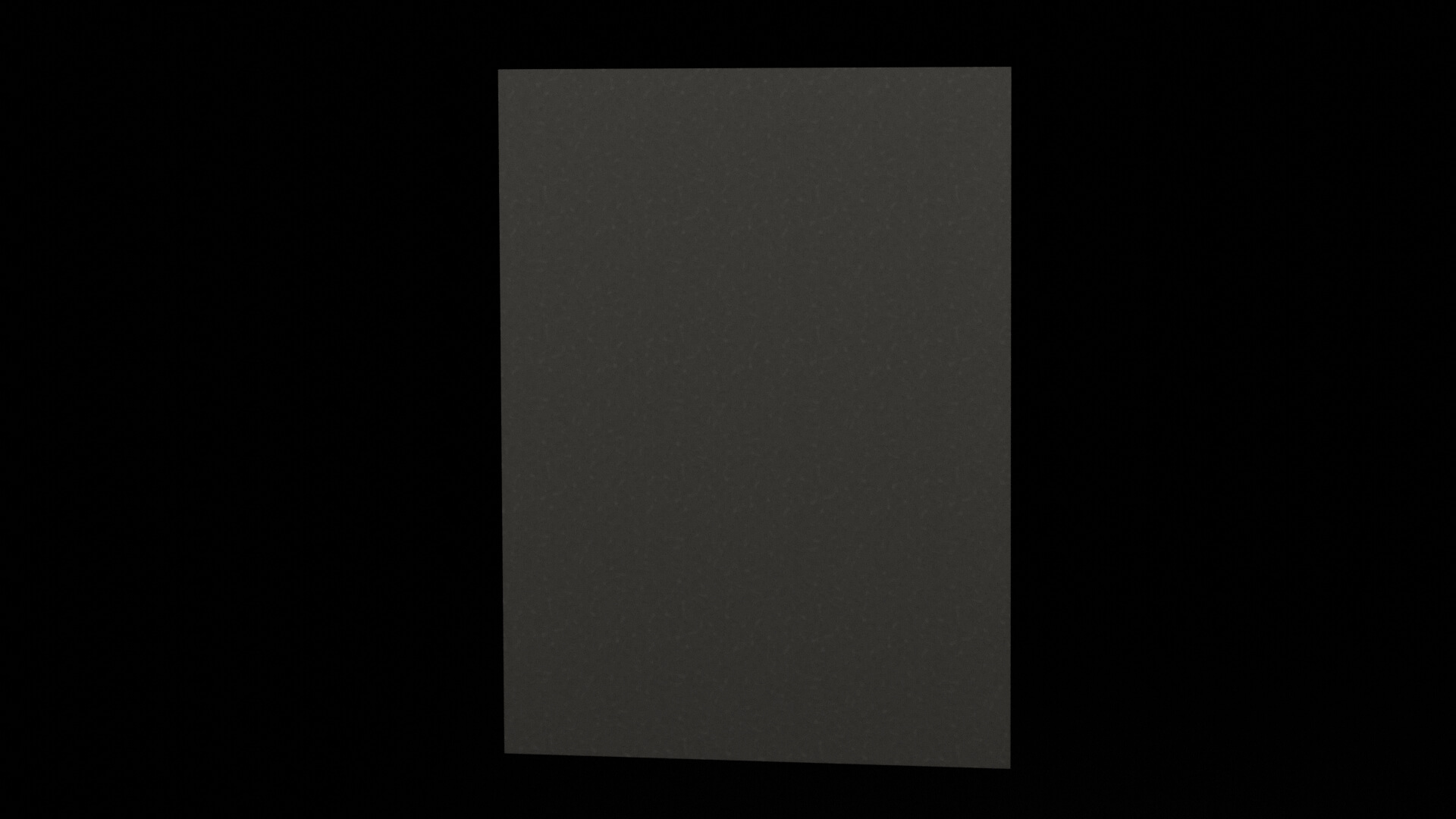 Black Construction Paper - 3D Model by thedazking