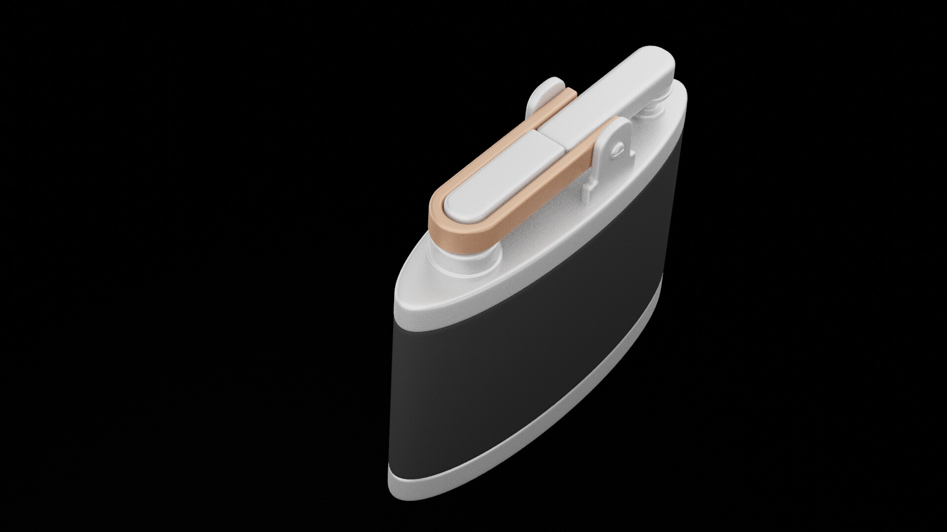 Black Lighter - 3D Model by thedazking