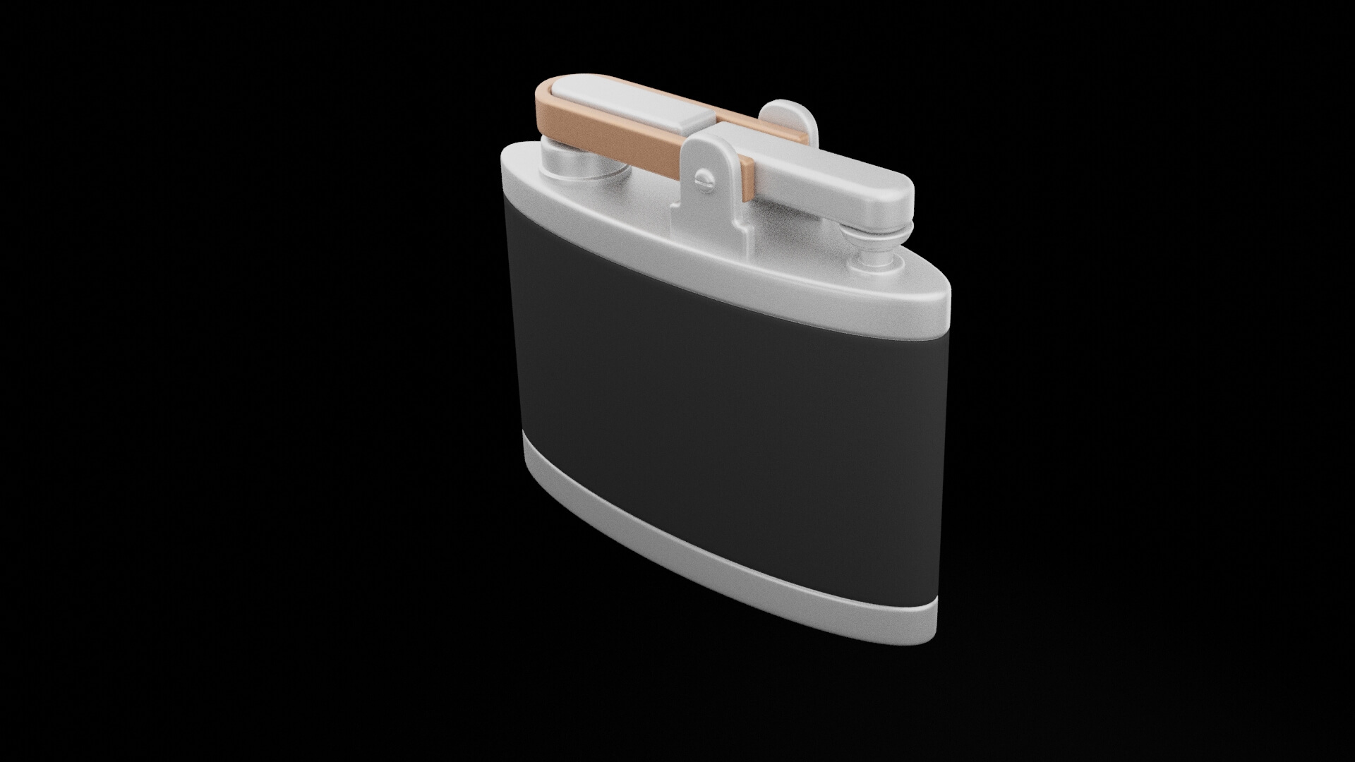 Black Lighter - 3D Model by thedazking