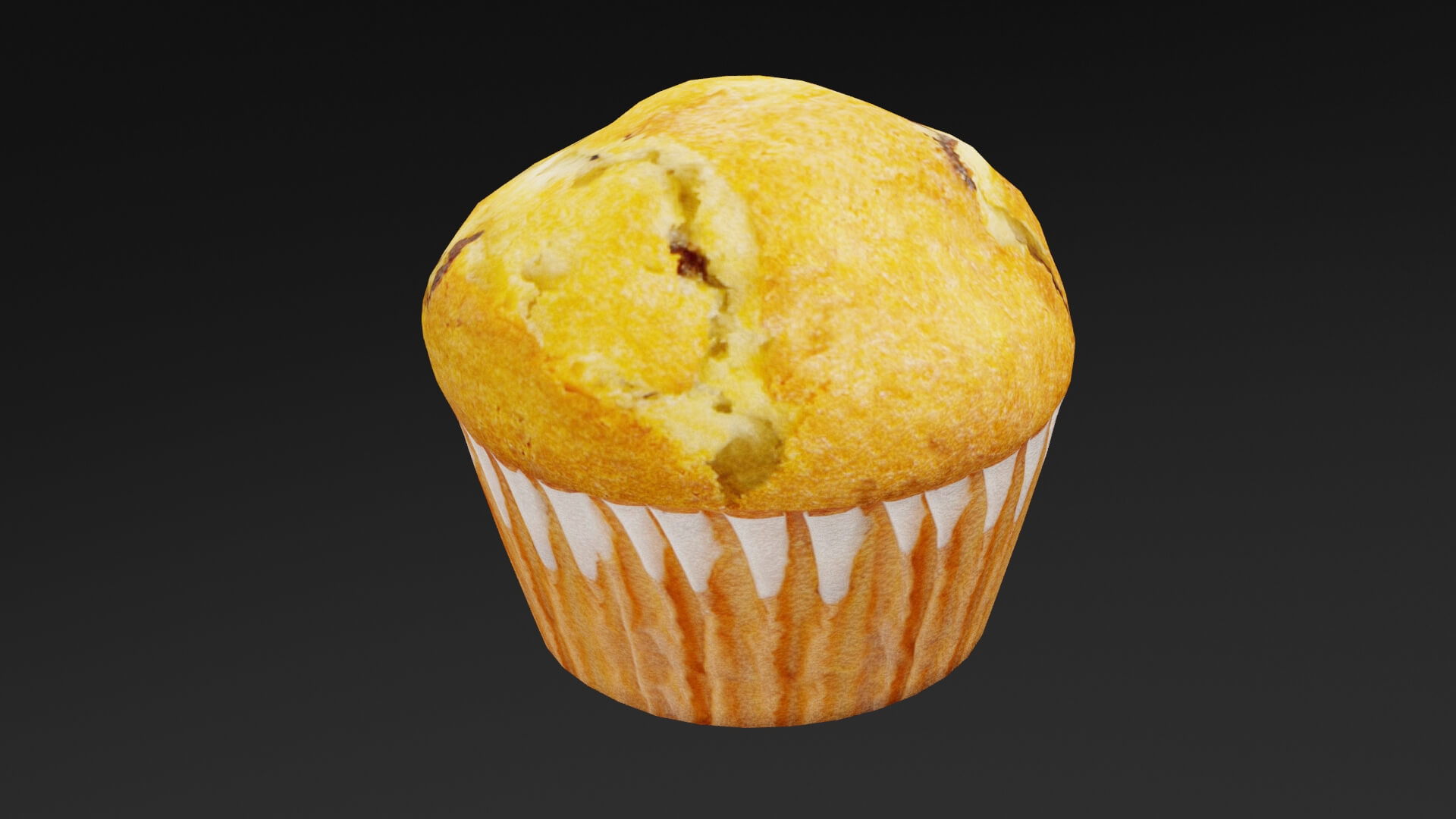 Blueberry Muffins - 3D Model by thedazking