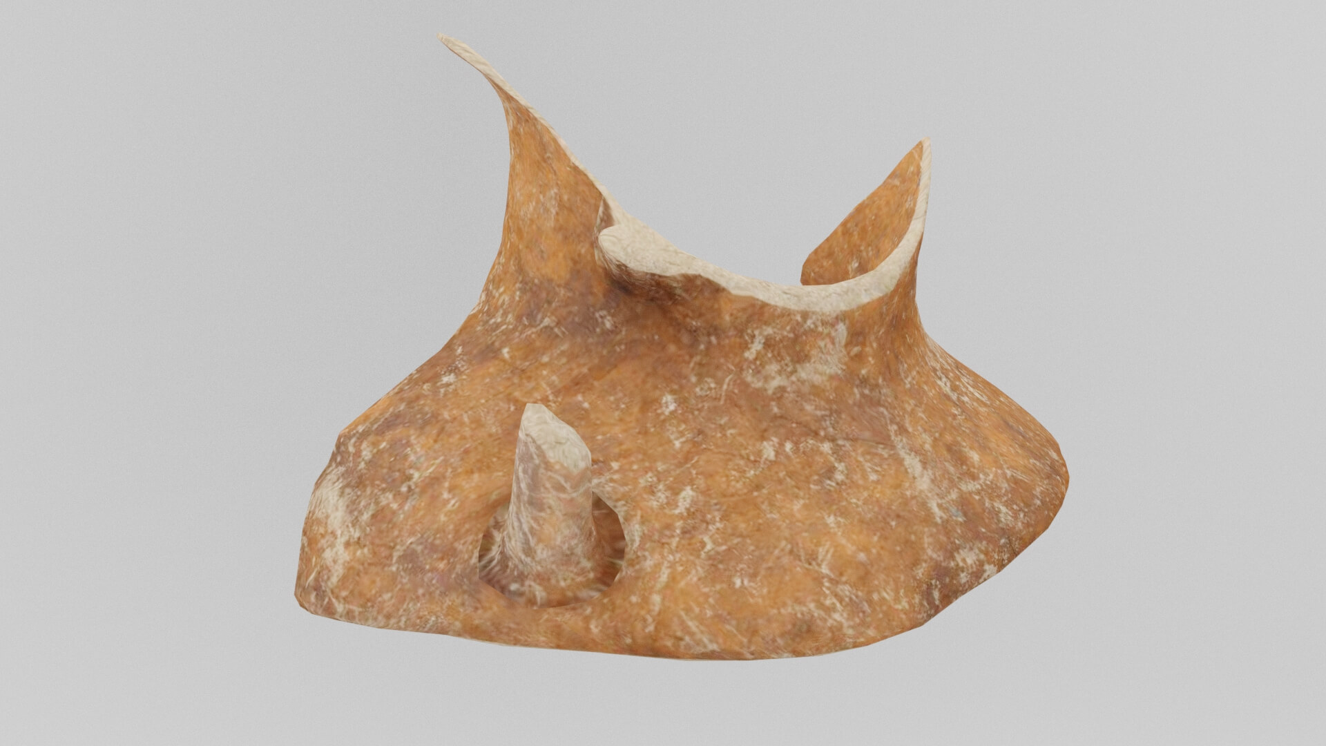 Broken Clay Pot - 3D Model by thedazking