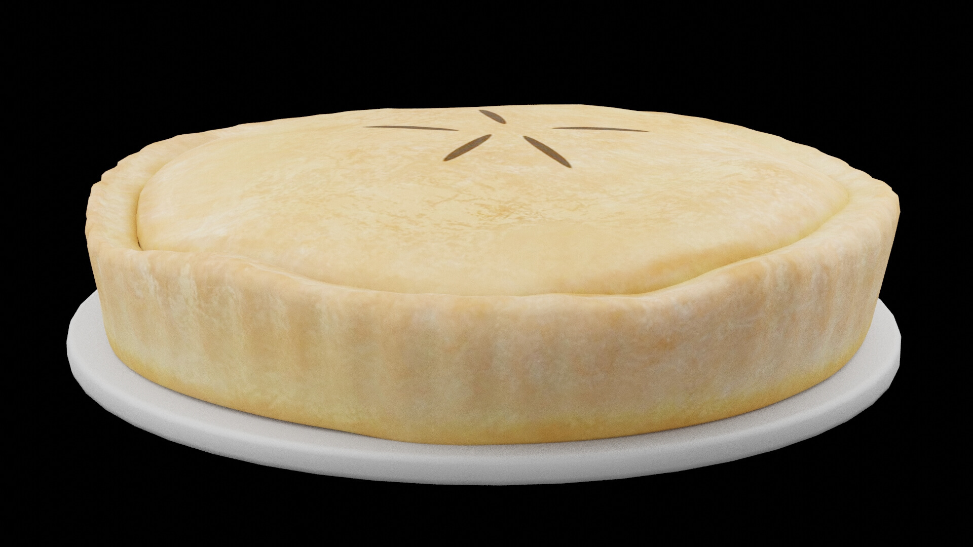 Realistic Buko Pie - 3D Model by thedazking
