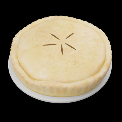 Realistic Buko Pie - 3D Model by thedazking