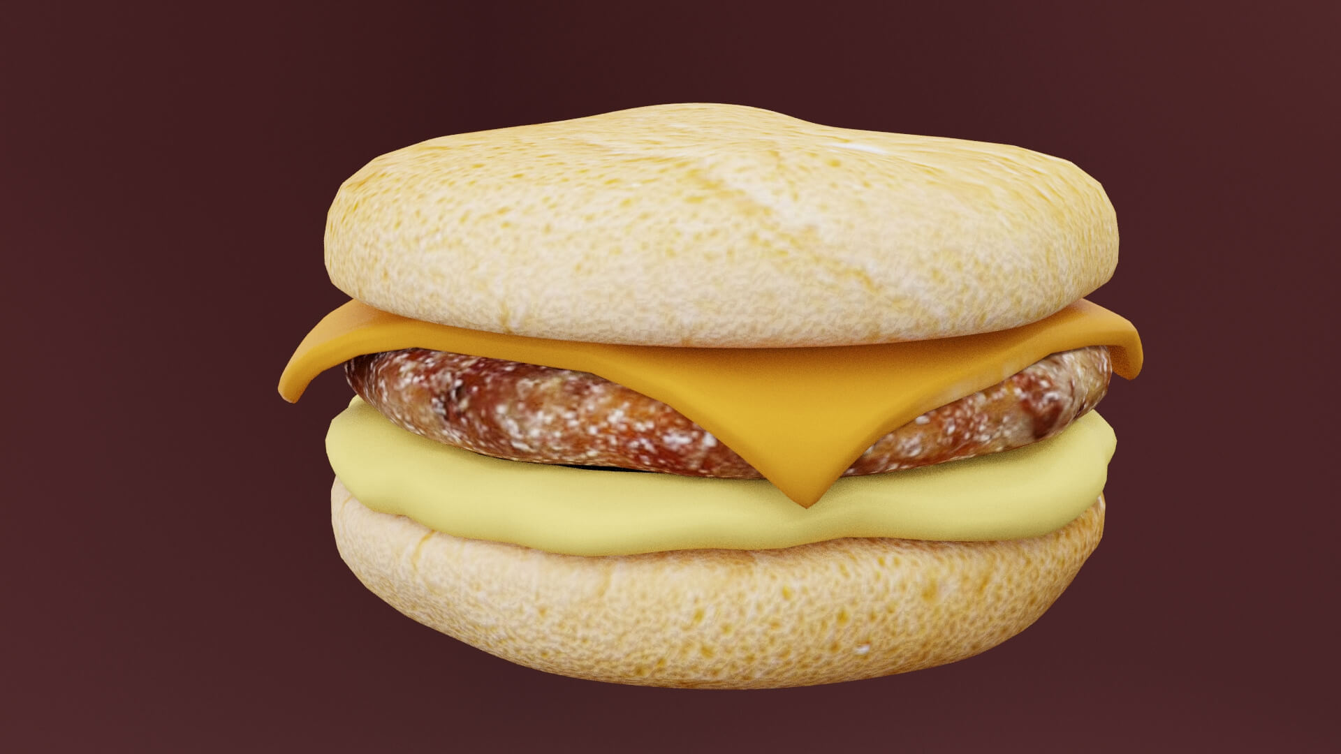 Burger Sandwich - 3D Model by thedazking