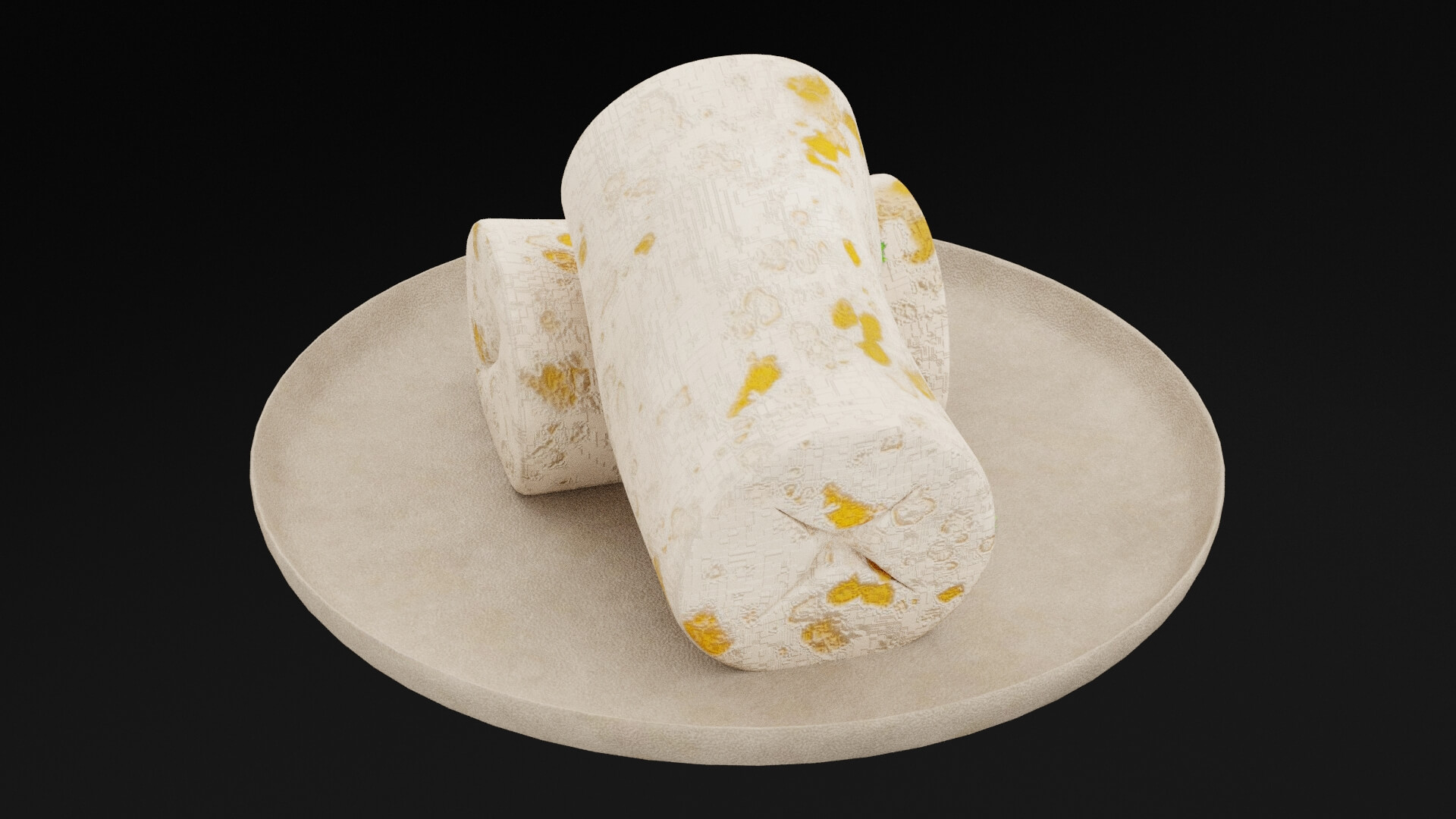 Burrito Plate - 3D Model by thedazking