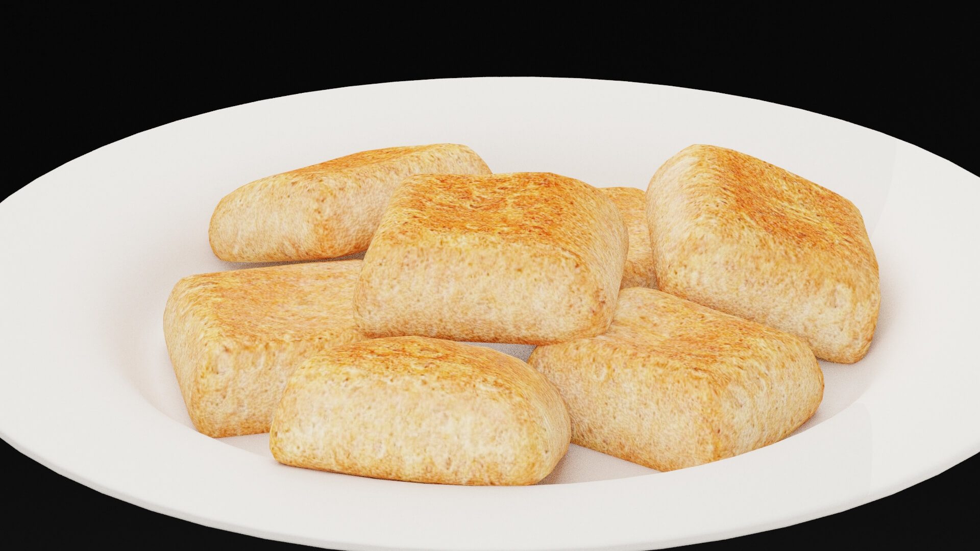 Butter Biscuits - 3D Model by thedazking