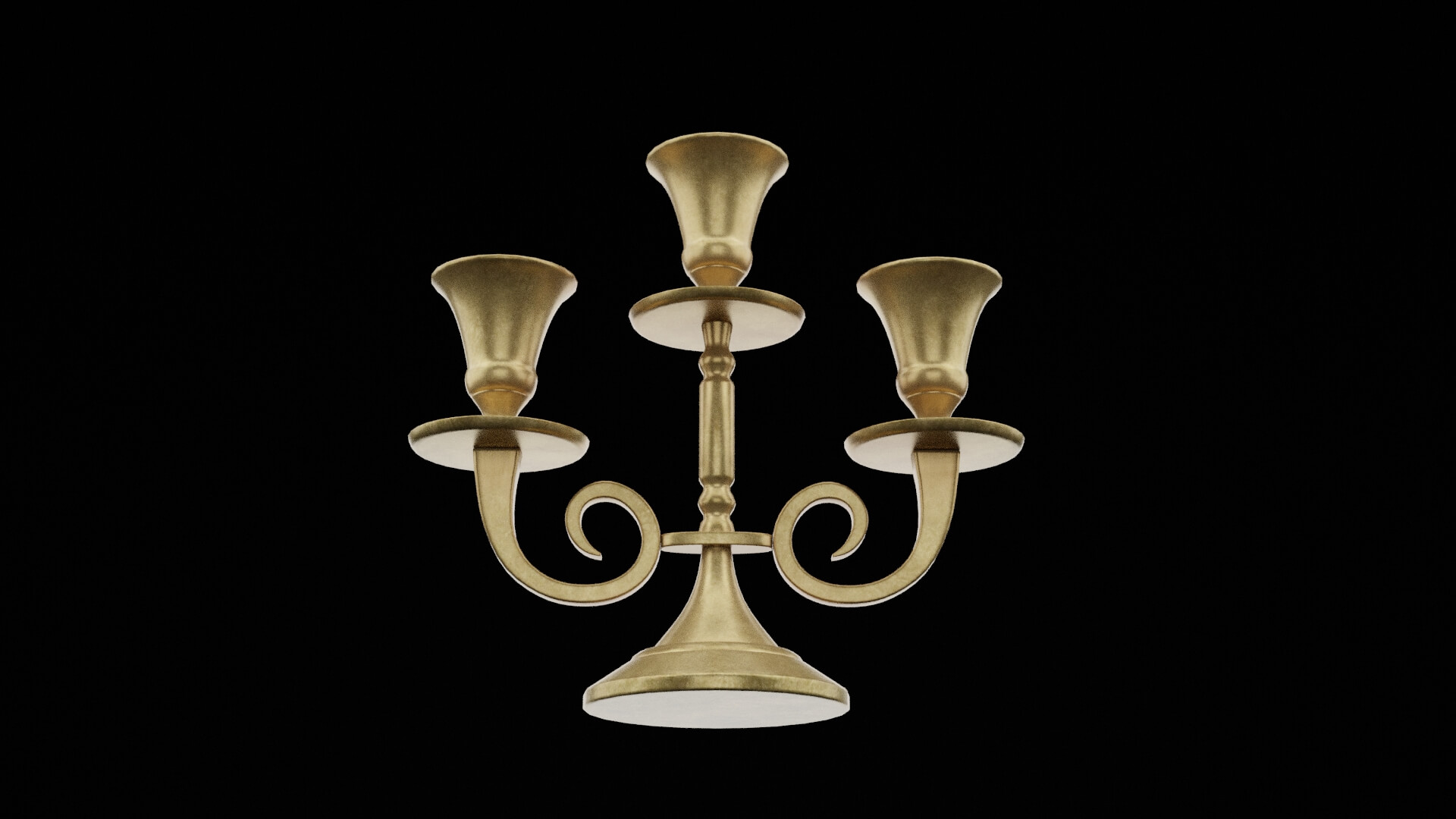 Candle Holder - 3D Model by thedazking