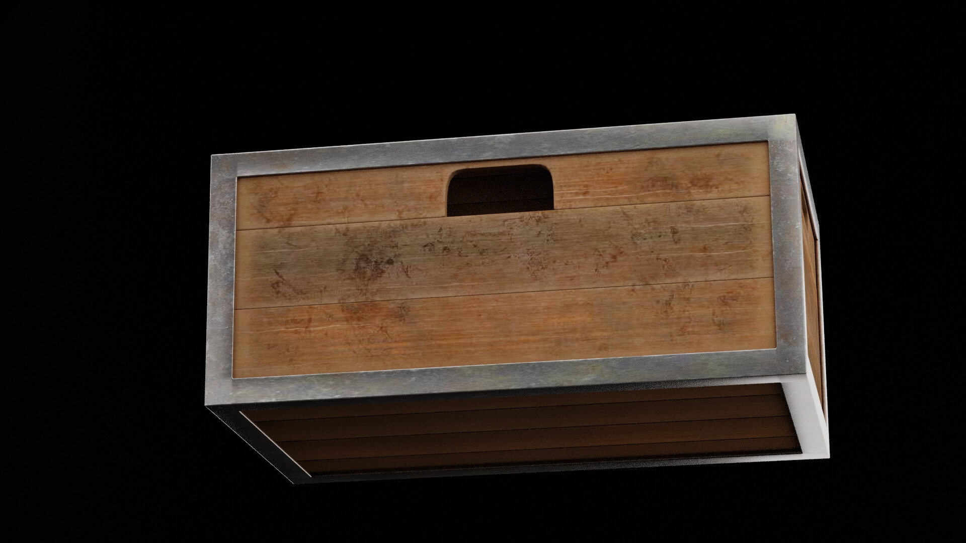 Cannon Ball Crate - 3D Model by thedazking