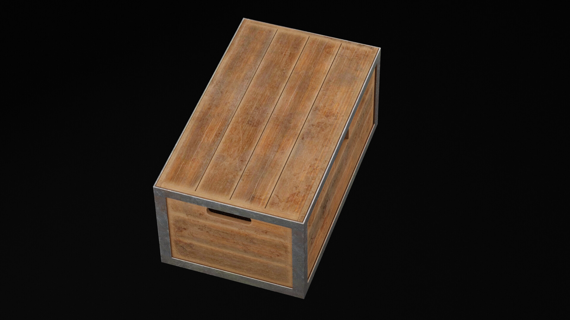 Cannon Ball Crate - 3D Model by thedazking