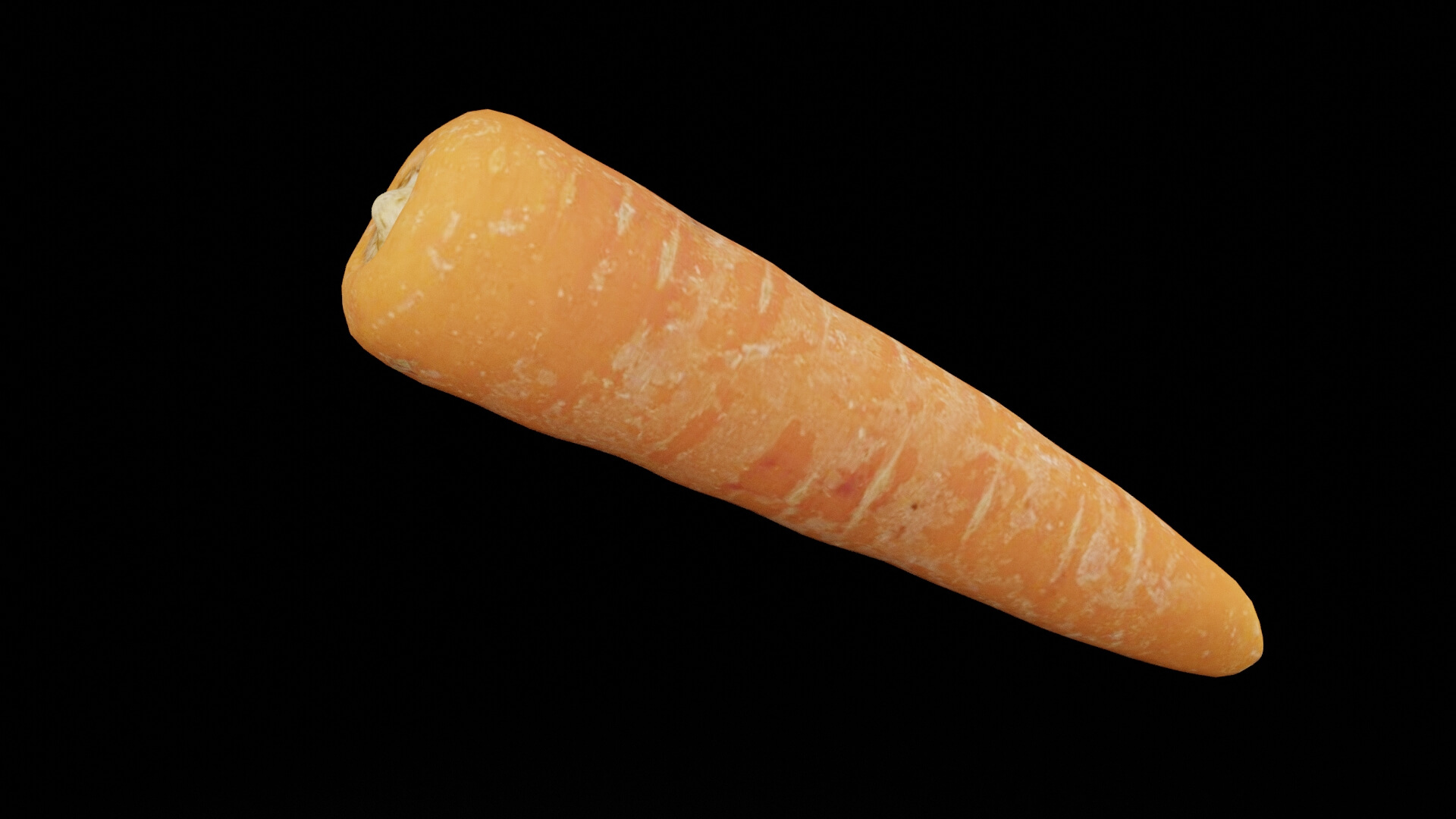 Carrot Vegetable - 3D Model by thedazking