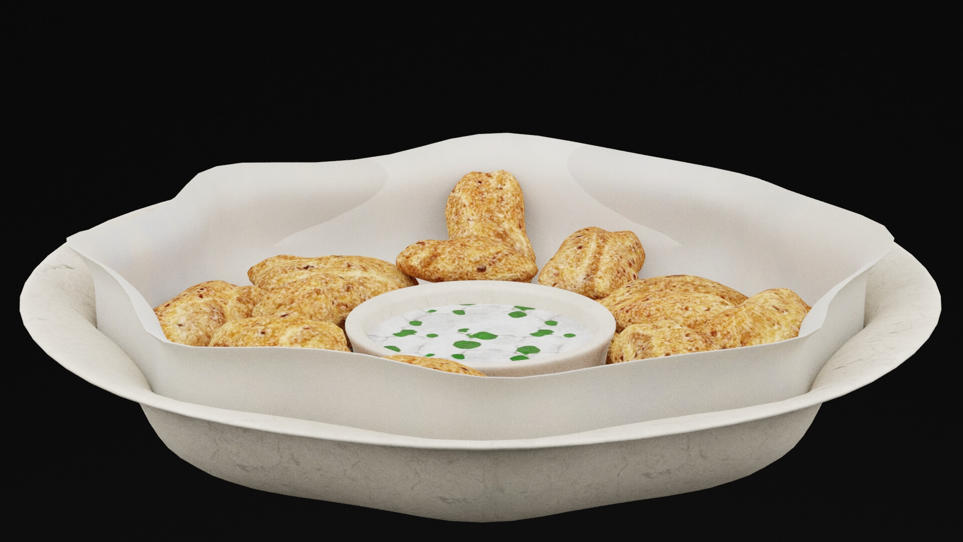 Cheese Curds - 3D Model by thedazking