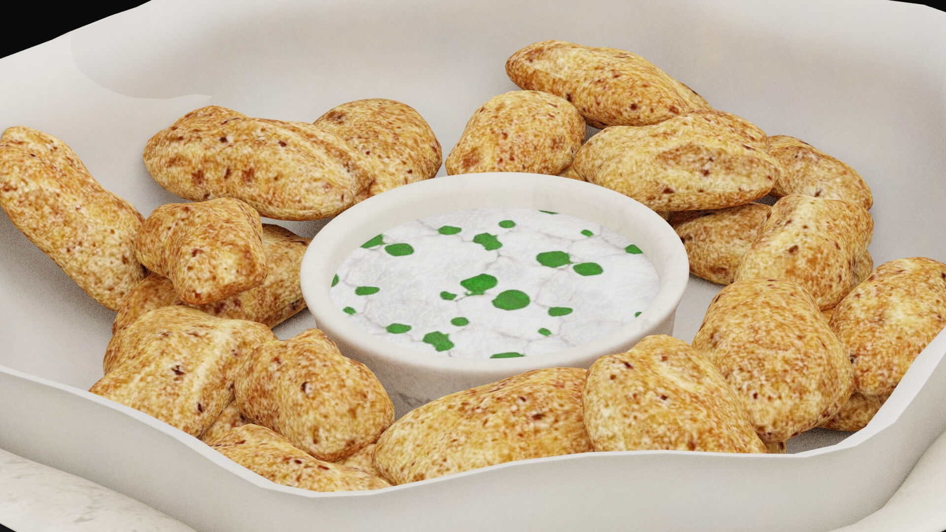 Cheese Curds - 3D Model by thedazking