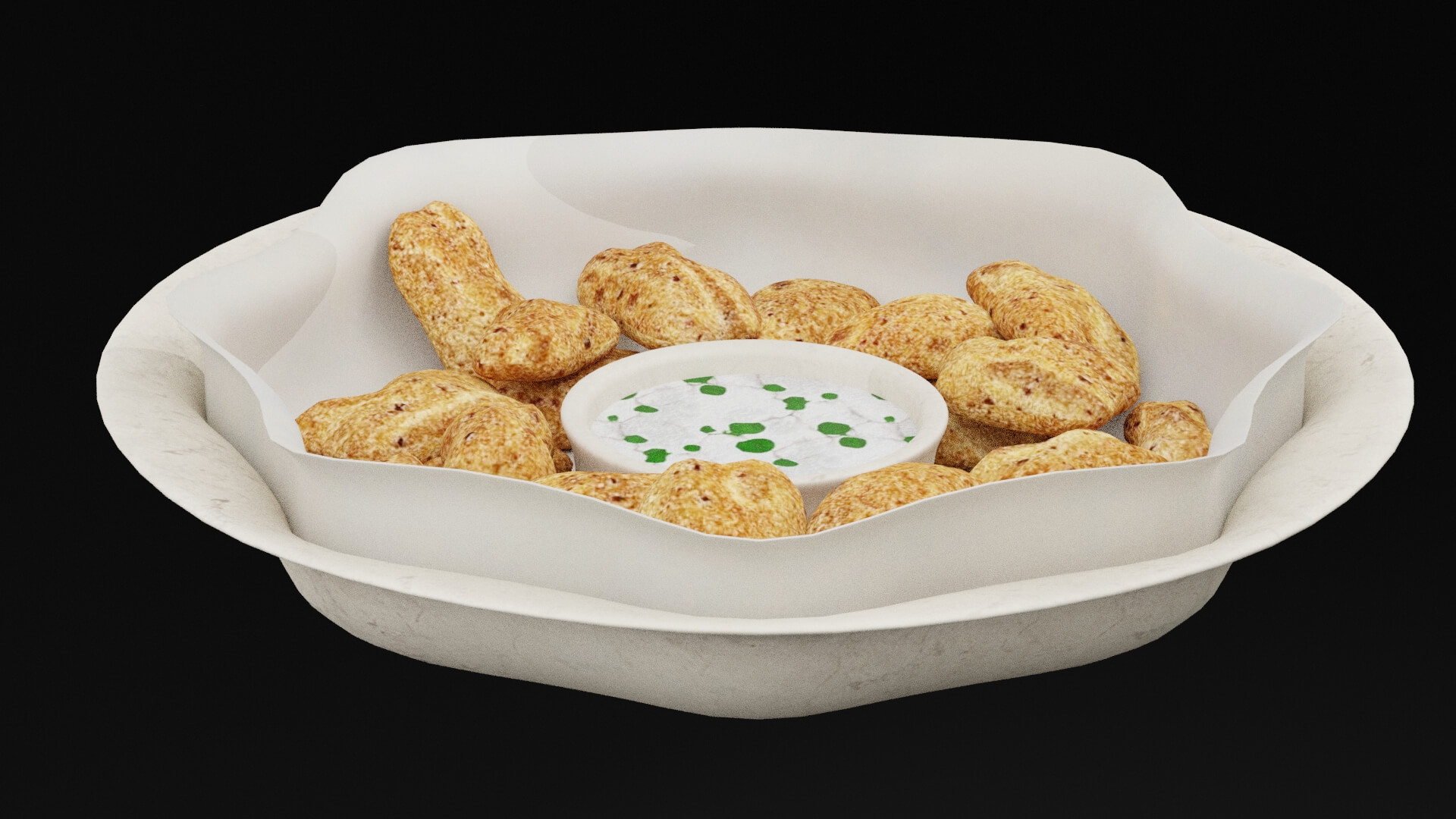 Cheese Curds - 3D Model by thedazking