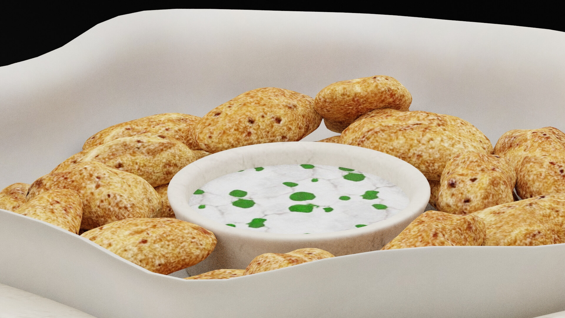 Cheese Curds - 3D Model by thedazking