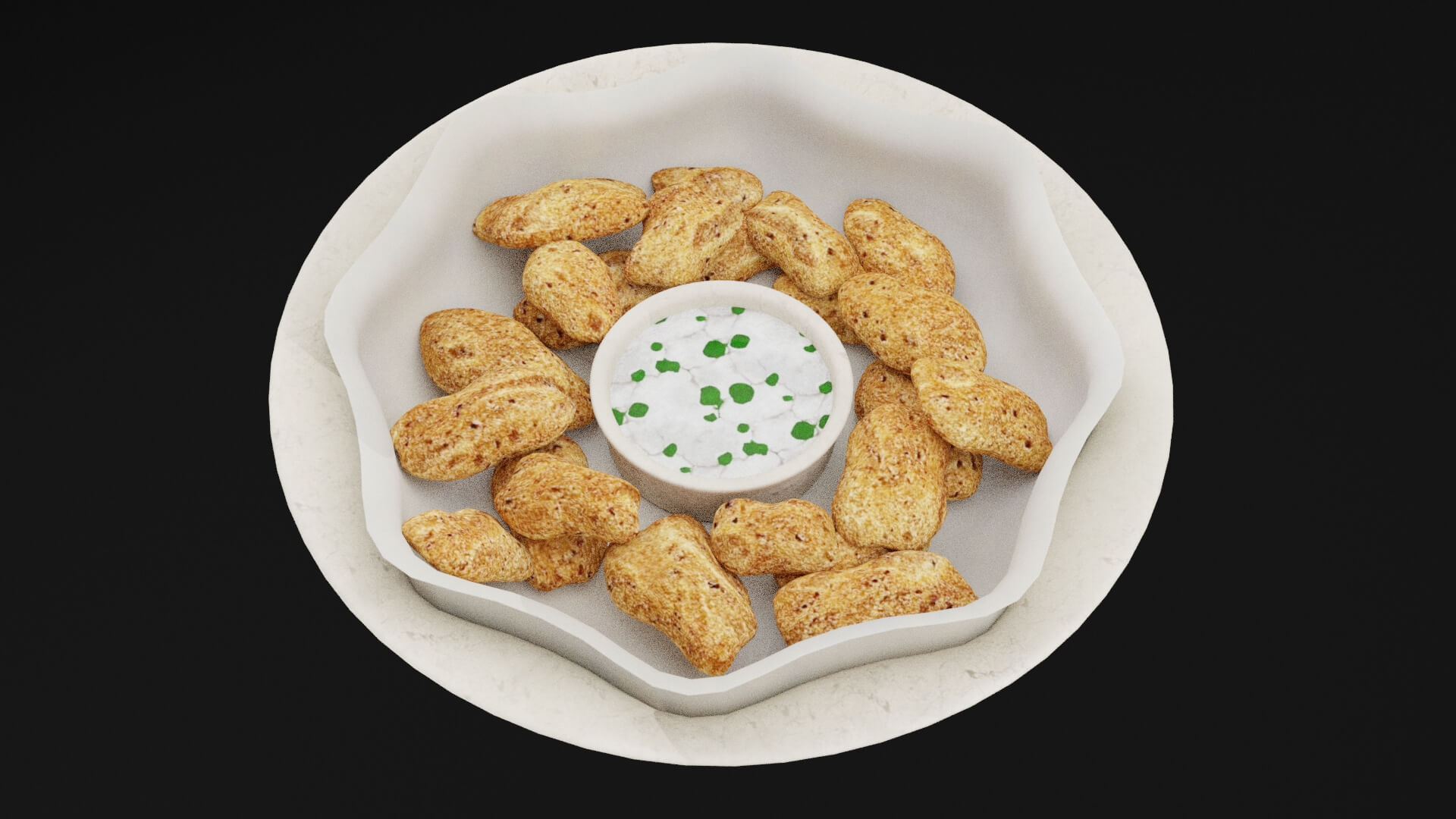 Cheese Curds - 3D Model by thedazking