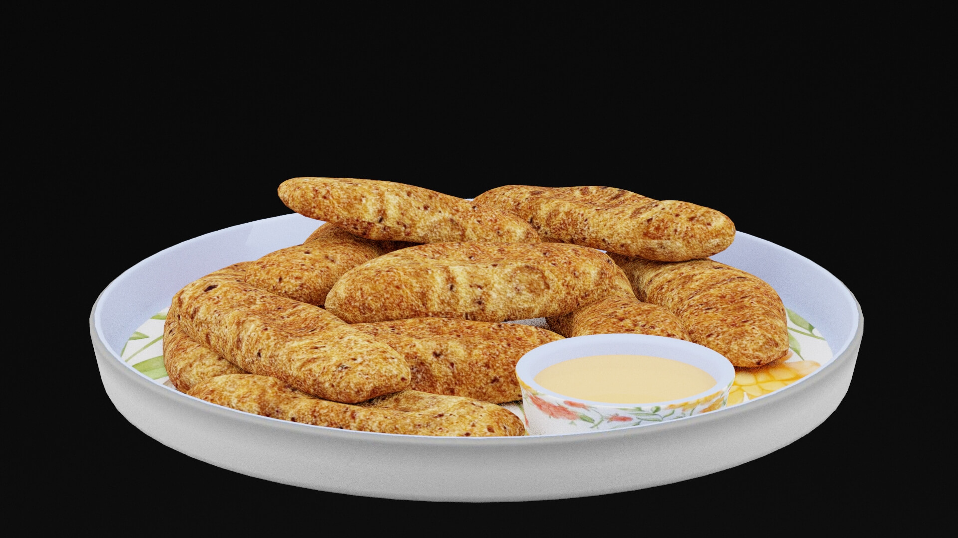 Chicken Tenders - 3D Model by thedazking