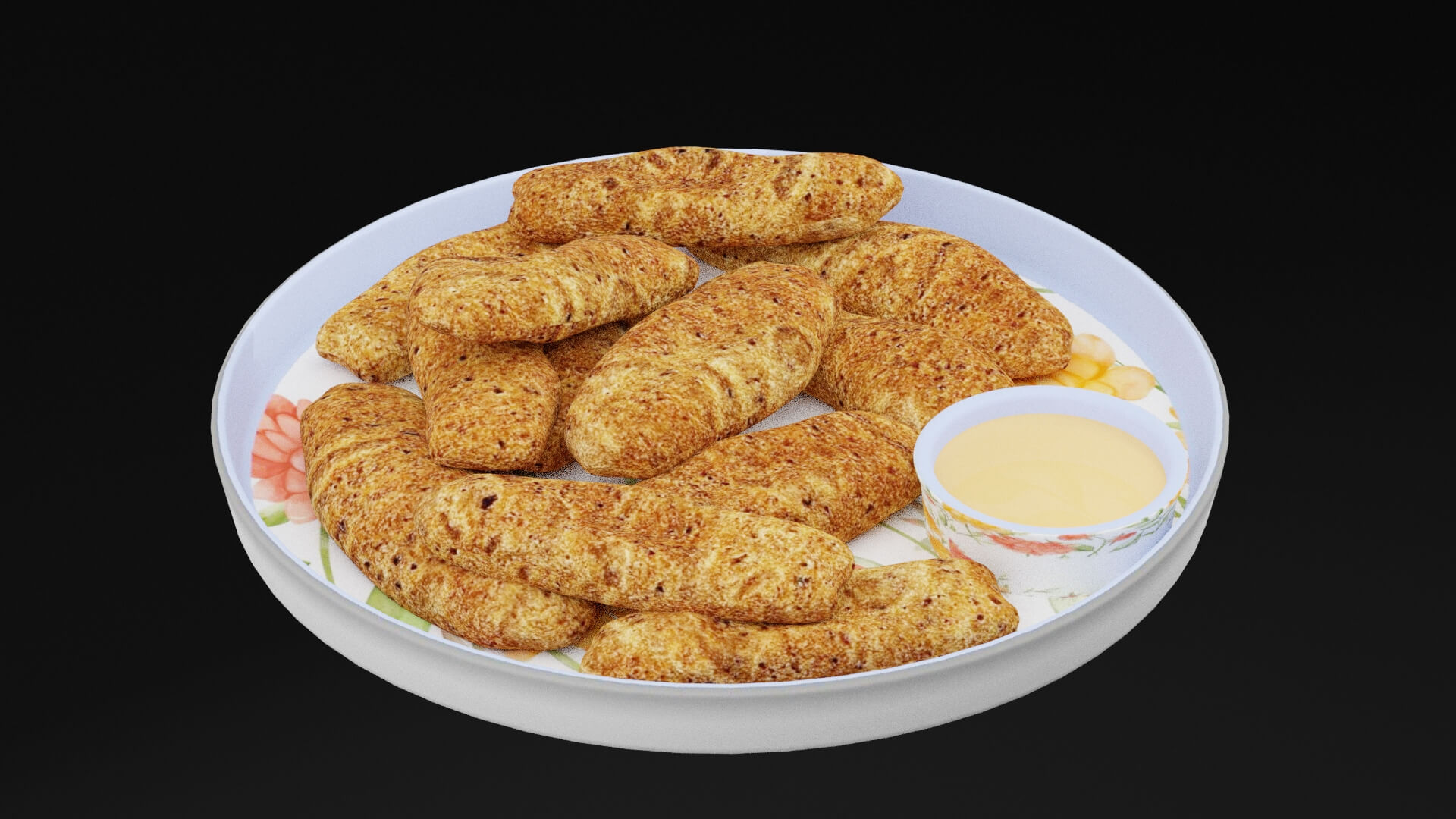 Chicken Tenders - 3D Model by thedazking