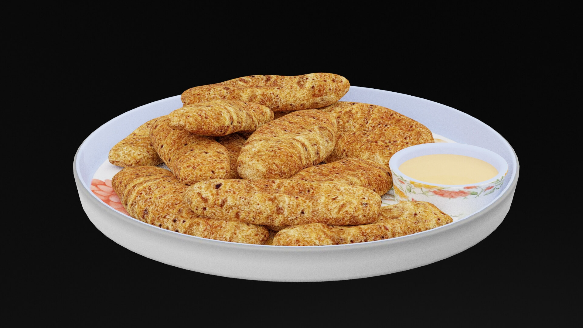 Chicken Tenders - 3D Model by thedazking