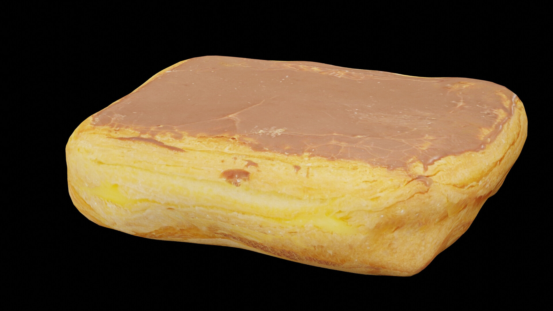 Chocolate Pudding Coffee Cake - 3D Model by thedazking