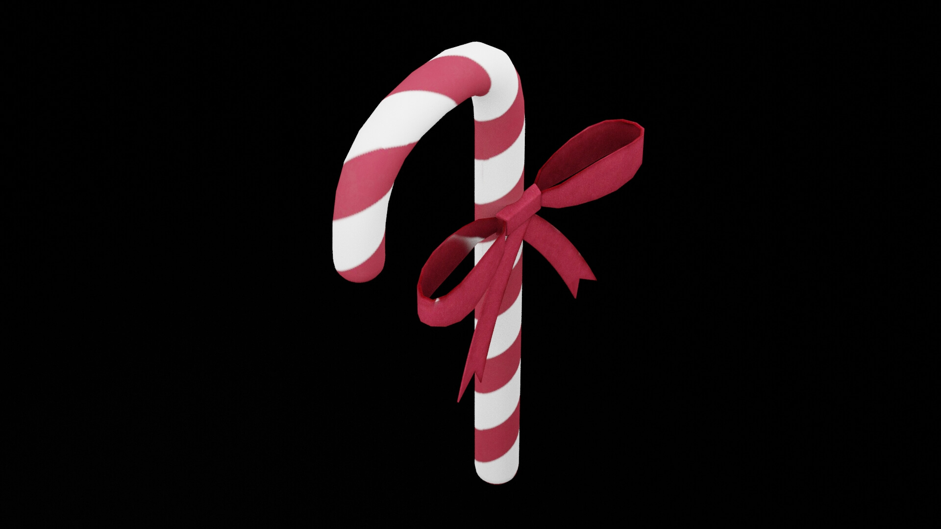 Christmas Candy Cane - 3D Model by thedazking