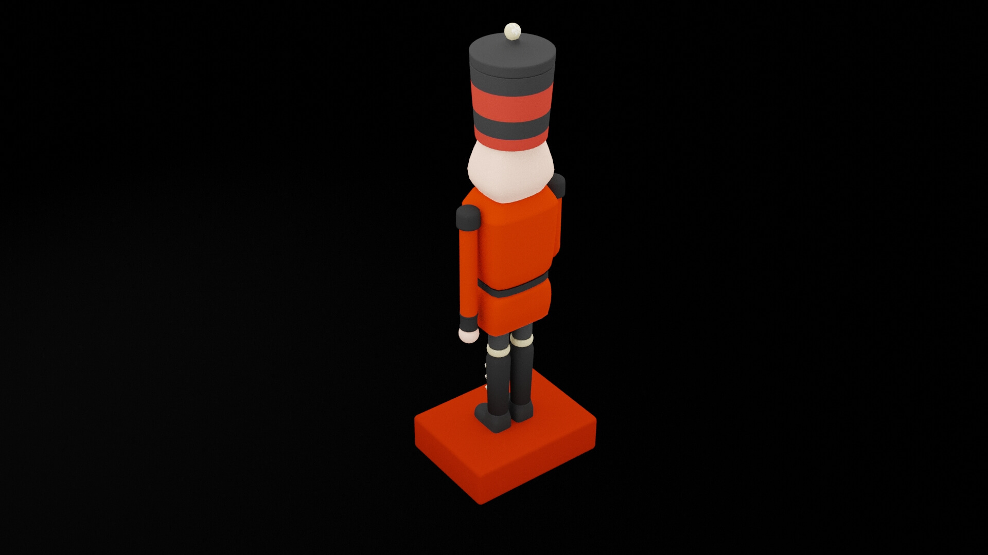 Christmas Nutcracker - 3D Model by thedazking